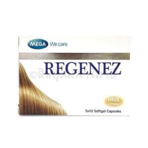 REGENEZ MEGA 3X10: วิตามินบำรุงผม ลดผมร่วง ผมบาง ฟื้นฟูผมเสีย